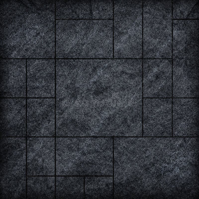 Modern Black Slab ,slat Stone Wall Background / Black Stone Stock Image ...