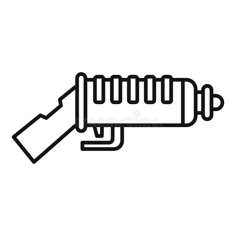 Blaster Outline Stock Illustrations – 1,000 Blaster Outline Stock ...