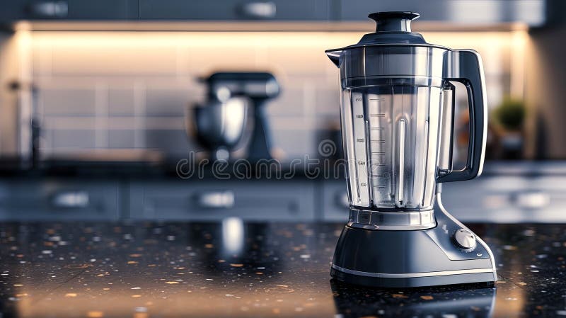 Modern Blender in Contemporary Kitchen Setting Highlighting Innovative ...