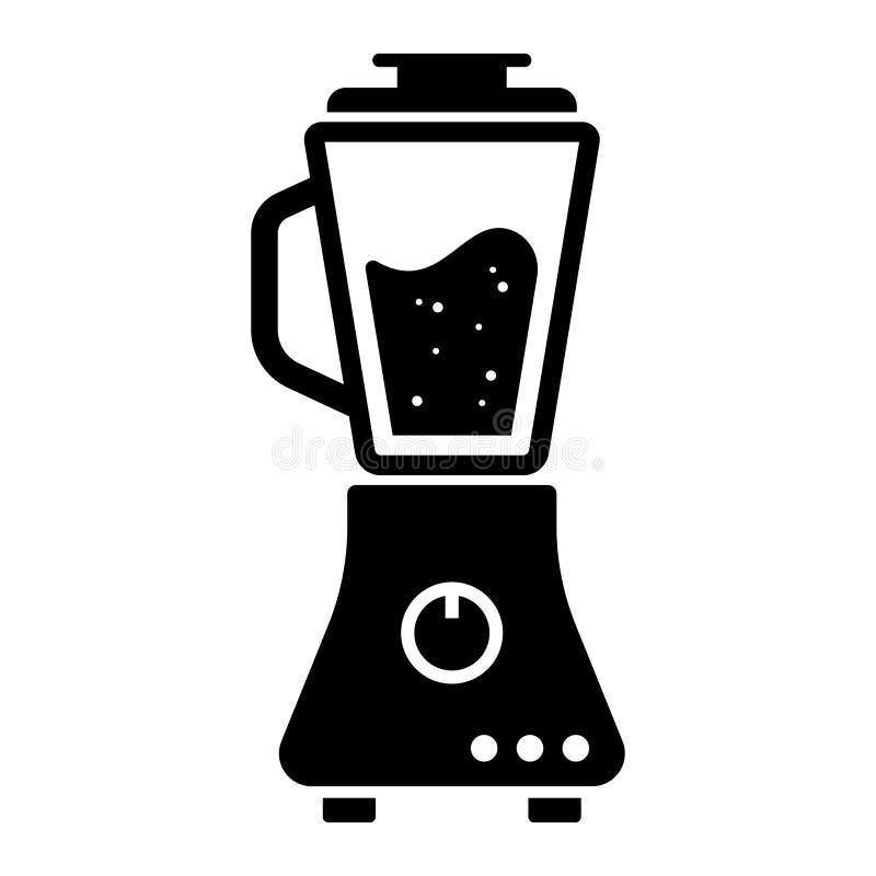 Modern Blender Icon. Kitchen Household Appliances Vector Illustration ...