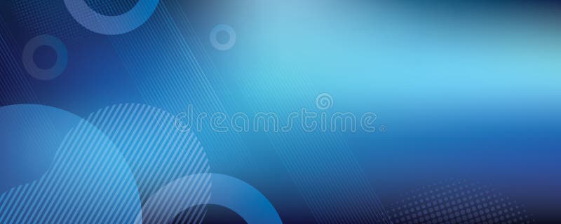 Modern Blue Background with Geometric Shapes Stock Vector ...