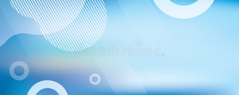 Modern Blue Background with Geometric Shapes Stock Vector ...