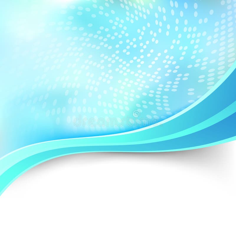 Modern Blue Corporate Folder Background Stock Vector - Illustration of ...