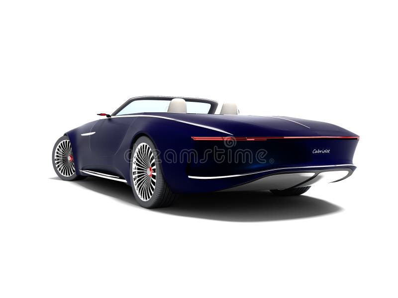 Rear View Convertible Stock Illustrations – 157 Rear View Convertible ...