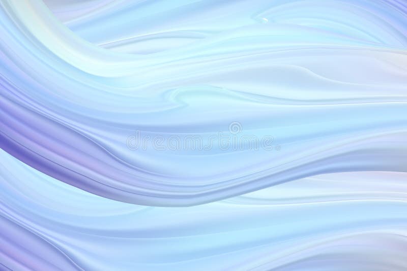 Modern Blue Flow Poster. Wave Liquid Shape Background. Art Design for ...