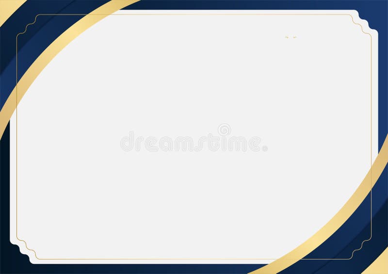 Modern Blue and Gold Abstract Background. Vector Abstract Graphic ...