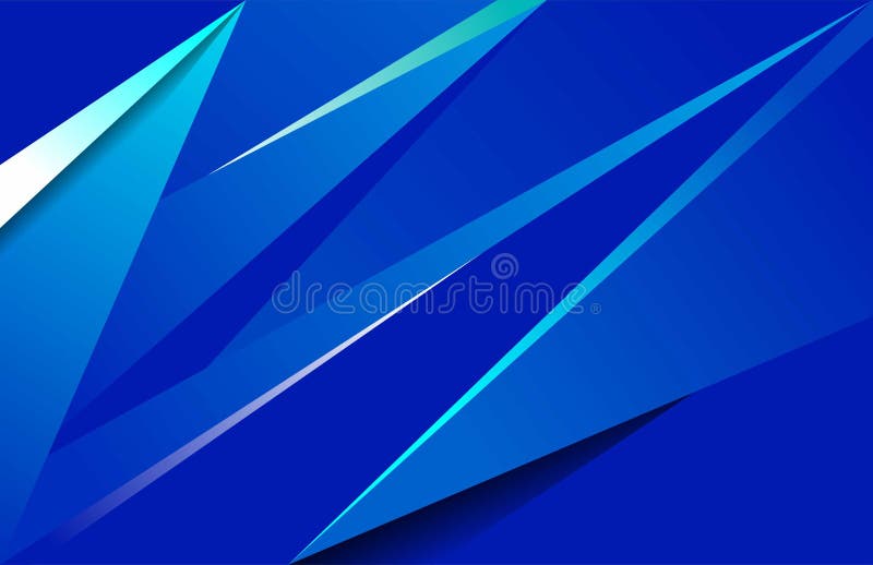 Modern Blue Gradient Sharp Pyramid Shape Background Stock Vector ...