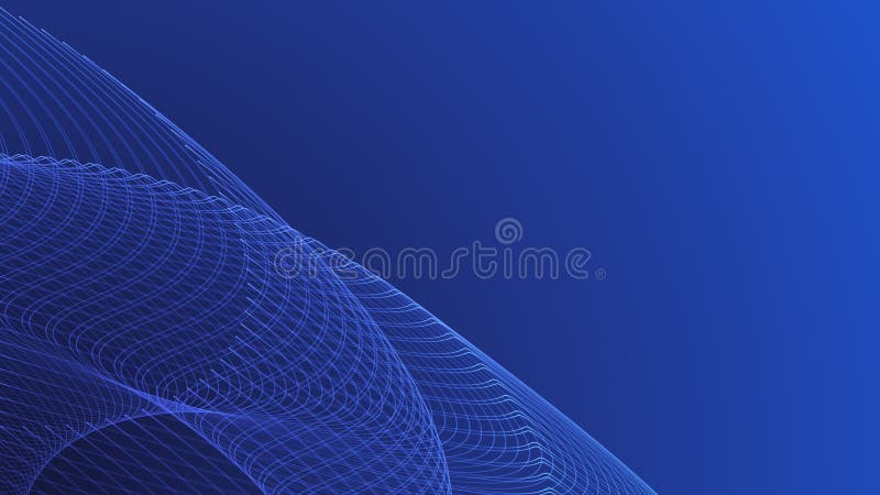 Modern Blue Line Curve Pattern, Background for Template, Banner and ...