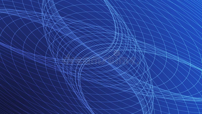 Modern Blue Line Curve Pattern, Background for Template, Banner and ...