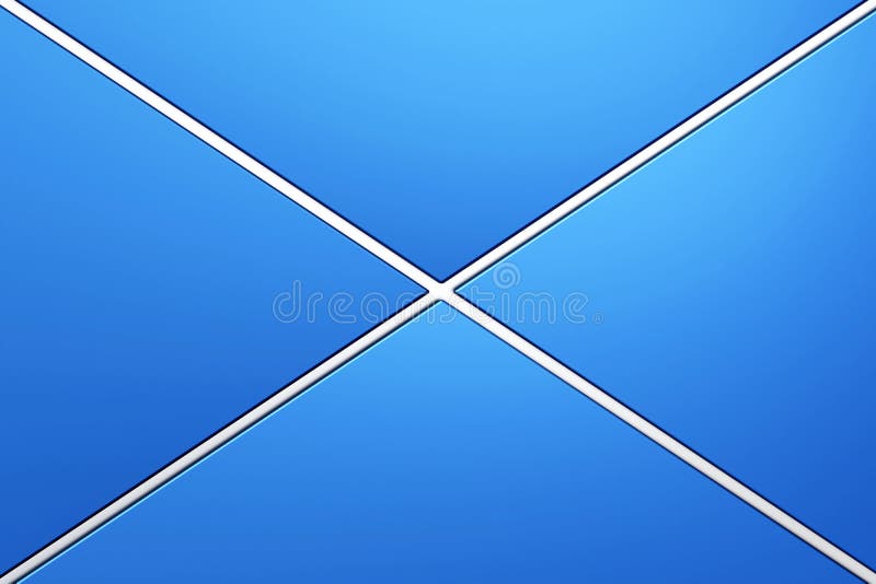 Modern Blue Metal Tile Texture. Ceramic Tile Panel Cross Shape. 3d ...