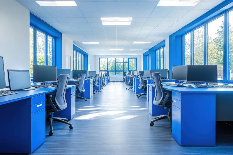 Blue Computers Device Icons Stock Vector - Illustration of tablet ...