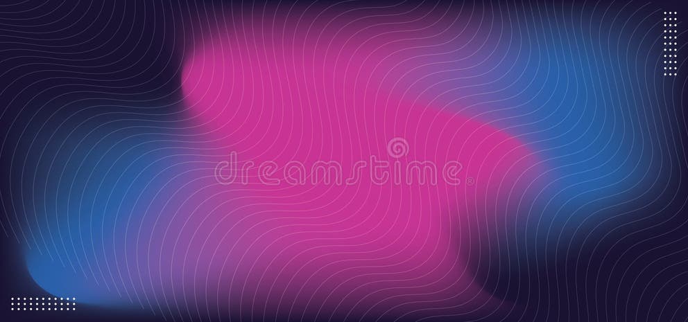 Modern Blue and Pink Fluid Waves Abstract Background Illustration Stock ...