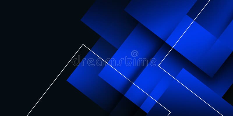 Modern Blue Square Abstract Graphic Design Banner Pattern Background ...