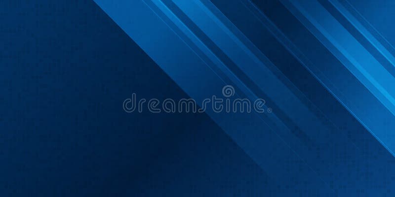 Modern Blue Technology Background with Abstract Geometric Shapes ...