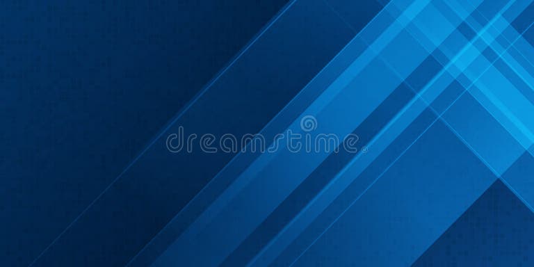Modern Blue Technology Background with Abstract Geometric Shapes ...