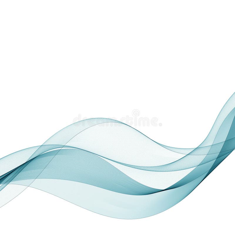 Modern Blue Wave. Abstract Background Design. Eps 10 Stock Illustration ...