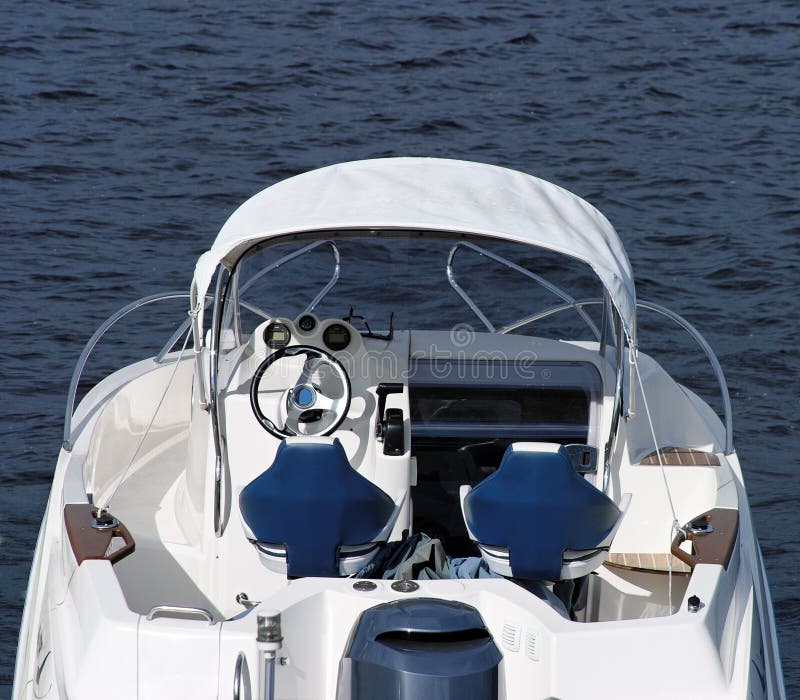 Modern boat stock photo. Image of fast, power, speedboat - 10285026