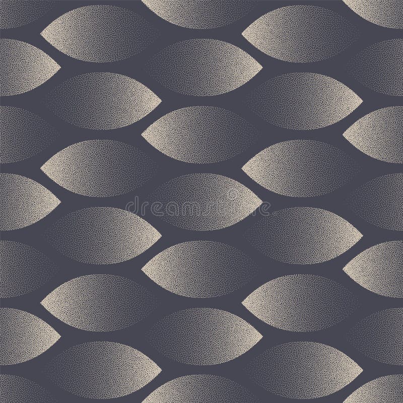 Modern Boho Style Seamless Pattern Vector Dot Work Aesthetic Abstract ...