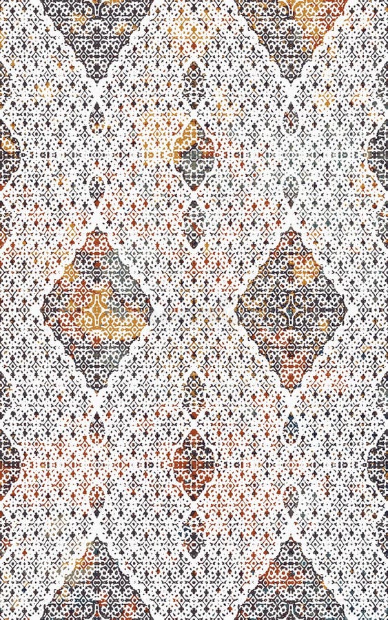 Kilim Pattern Rugs and Carpets with Grunge and Distressed Texture Stock ...