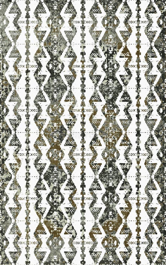 Kilim Pattern Rugs and Carpets with Grunge and Distressed Texture Stock ...