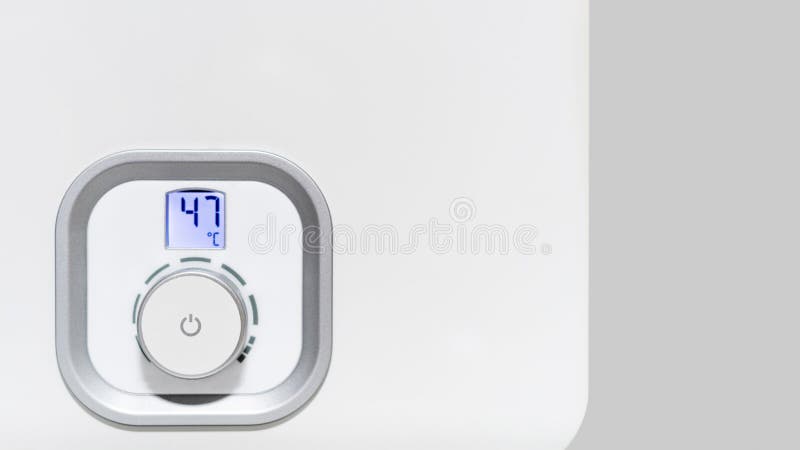 Modern Boiler with Electronic Display and Automatic Temperature ...