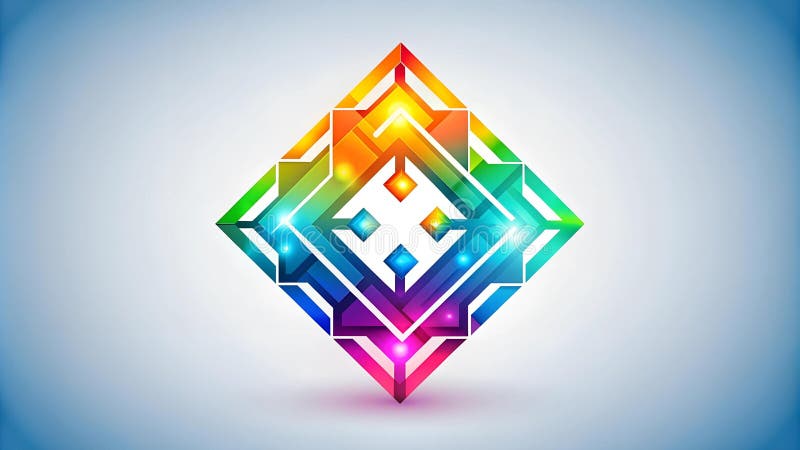 Modern and Bold Hardware Logo Design with Geometric Shapes and Gradient ...