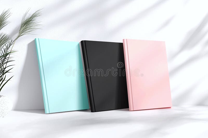 A Modern Book Cover Mockup on a Neutral Background with a Clean Layout ...