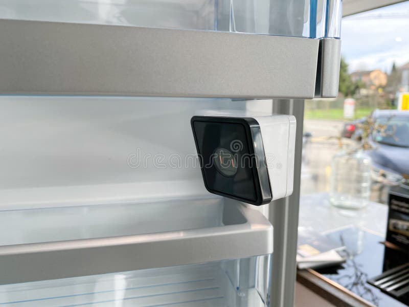 Modern Bosch Refrigerator Freezer with Interior Video Camera with Home ...