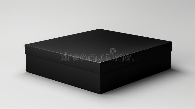 Modern box render stock illustration. Illustration of visualization ...