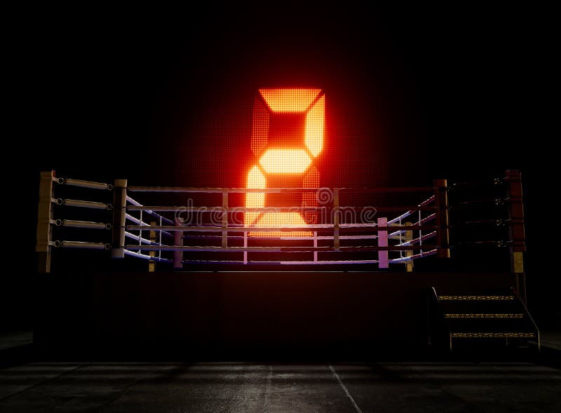 Set of Round Number Icons. Vector Illustration Stock Vector ...