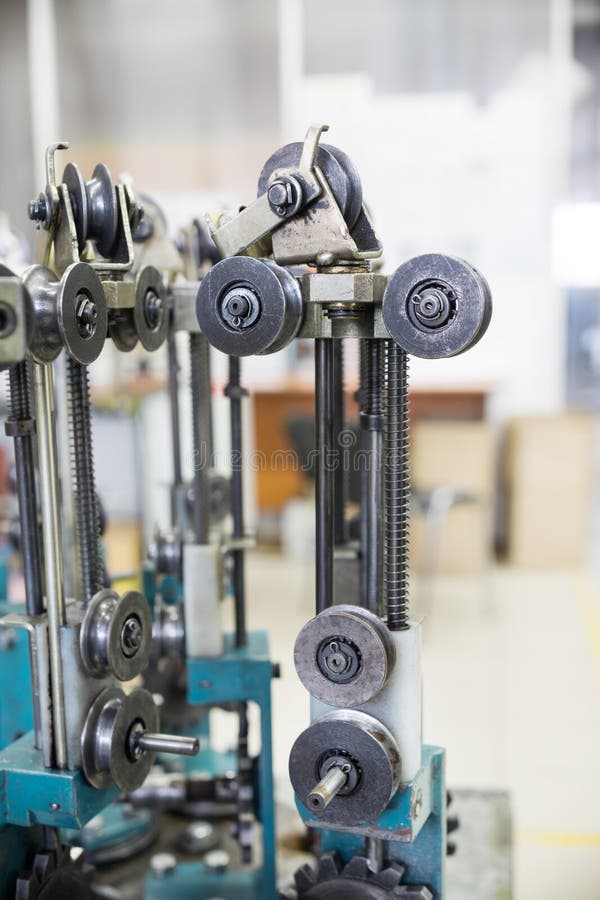 Modern braiding machine. stock photo. Image of cord, product - 92021328