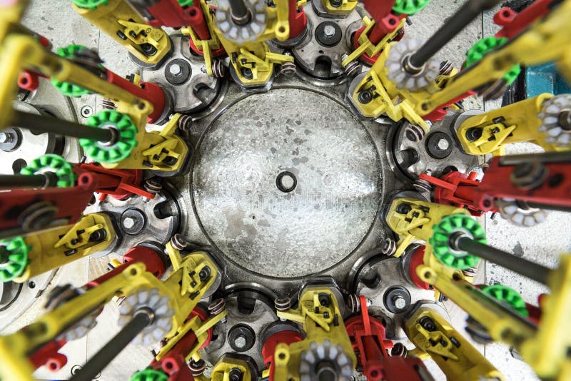 Modern braiding machine. stock photo. Image of motion - 96248018