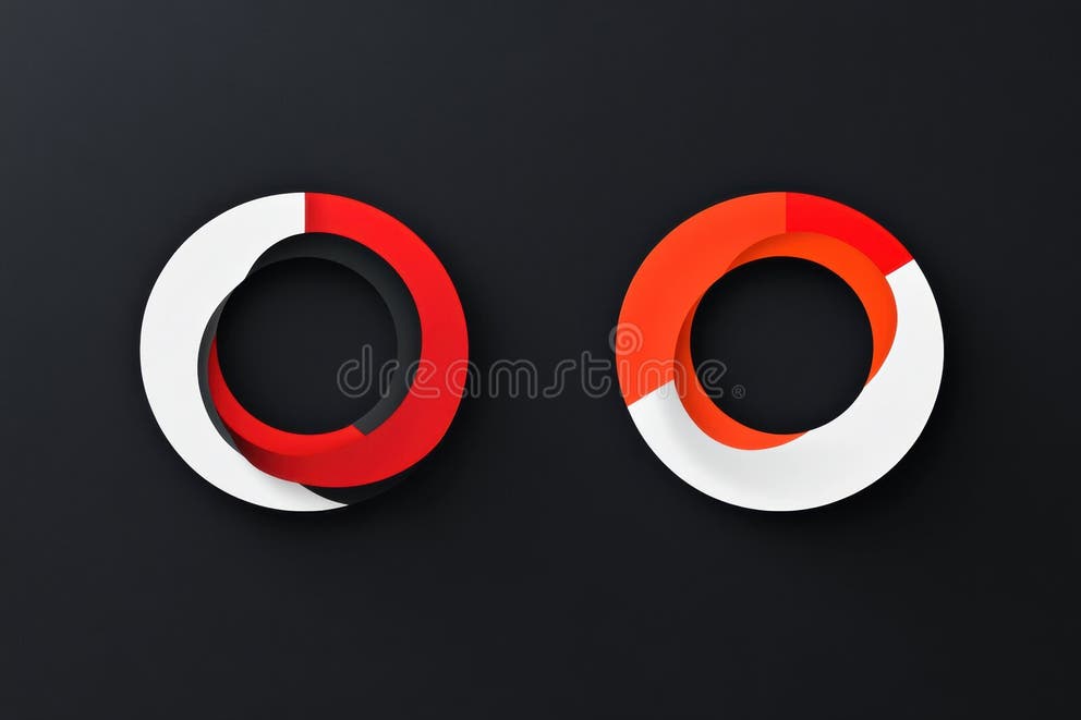 Modern Branding Concept Showcasing Outdated Logo Comparison with a ...