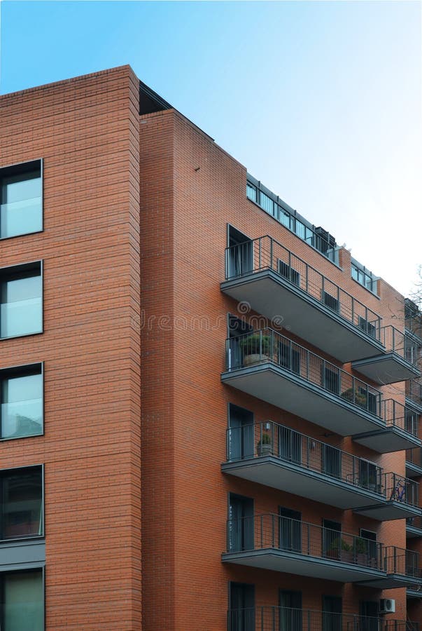 Brick building stock photo. Image of house, workplace - 30277458