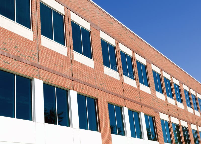 Red brick office building stock image. Image of workplace - 26549849