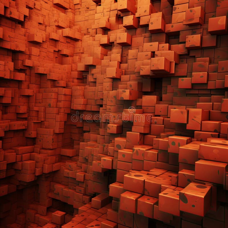 Stunning Red Brick Wall with Unique Modern Design, Perfect Background ...