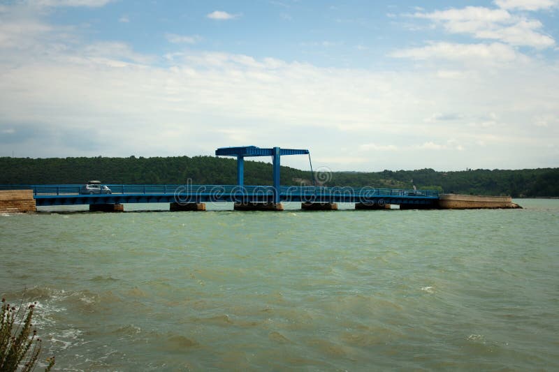 Modern bridge stock image. Image of modern, harbor, construction - 21204221