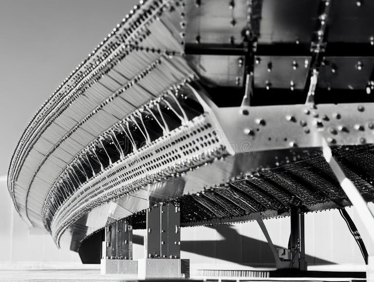Modern Bridge Construction stock photo. Image of infrastructure - 363251926