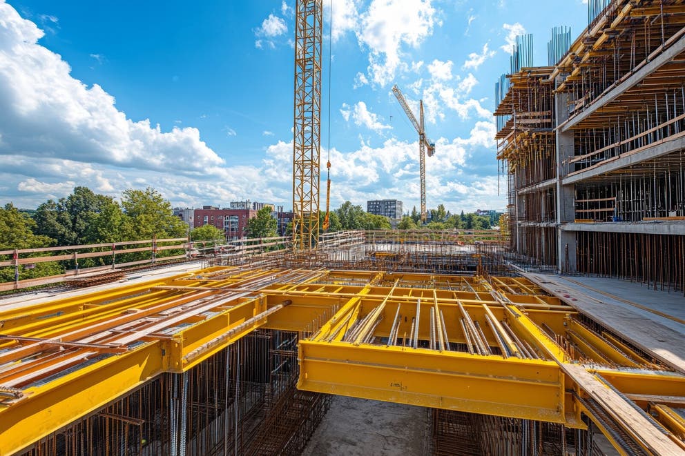 Modern Bridge Construction Using Steel Framework and Metal Formwork ...