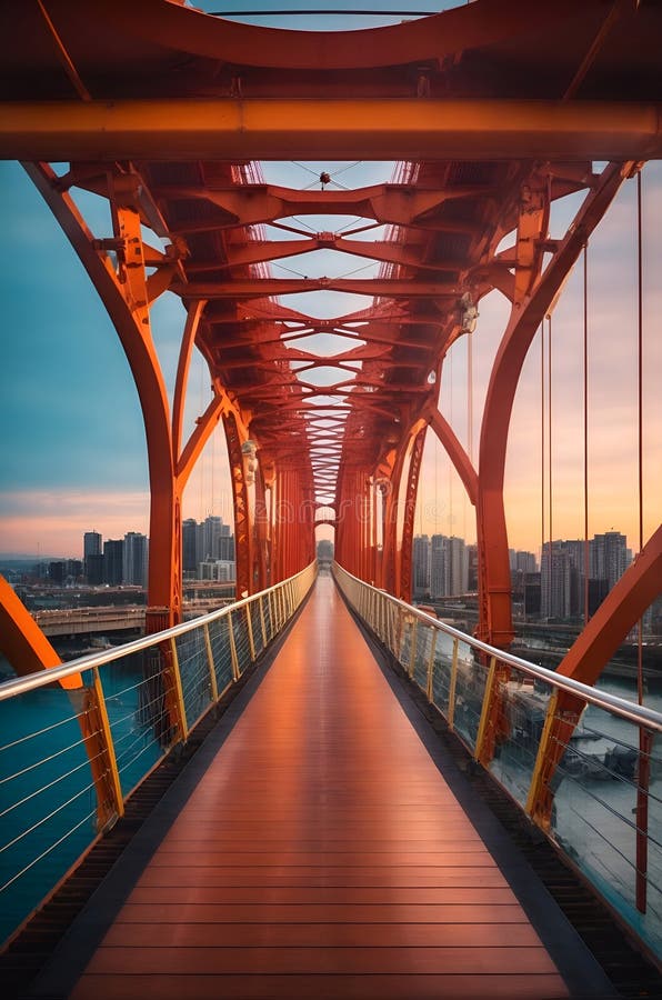 Modern Bridge Designs, Including Suspension Bridges and Cable-stayed ...