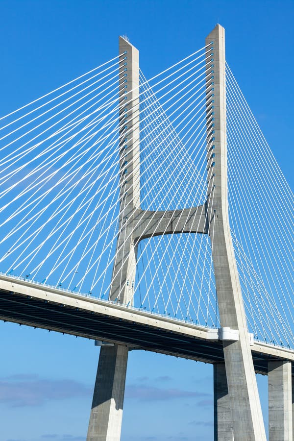 Modern bridge fragment stock photo. Image of steel, connection - 28484922
