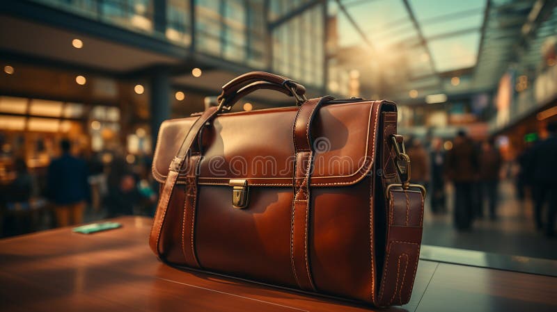 Modern briefcase stock illustration. Illustration of briefcase - 299959715