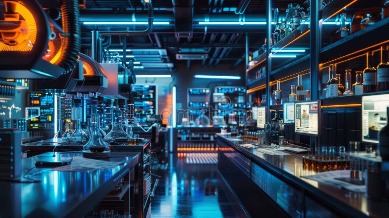 Advanced Technological Data Monitoring Center with Real-Time Analytics ...