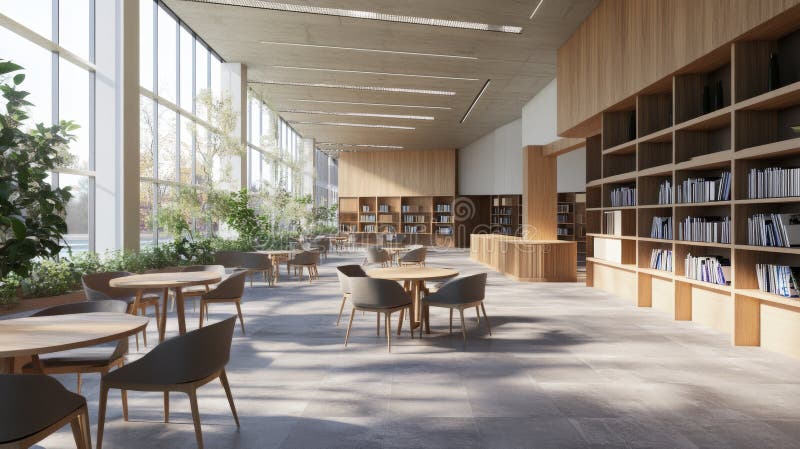 Modern, Bright Library Design Promoting Accessibility, Sustainability ...