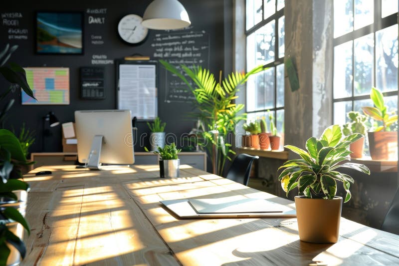 Modern, Bright Office Interiors with Stylish Workplace Design and ...