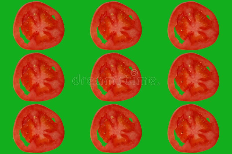 Modern Bright Pop Art, Texture, Seamless Pattern of Slices of Red ...