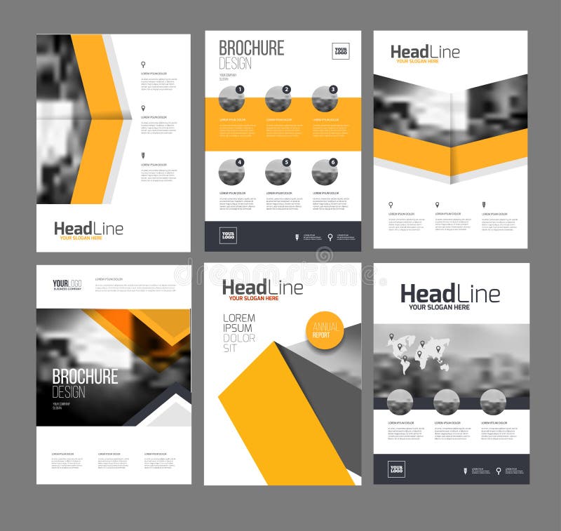 Modern Brochure Design Template Stock Vector - Illustration of creative ...