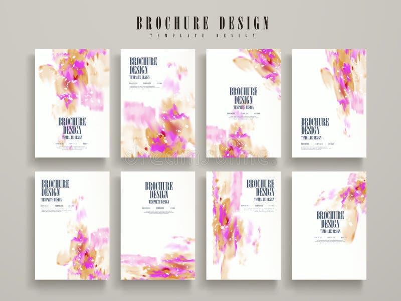 Modern brochure template stock vector. Illustration of design - 62094353
