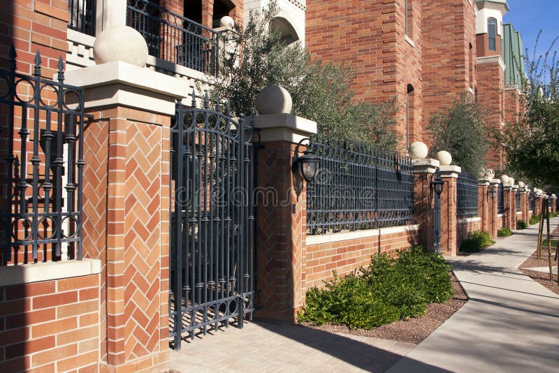 Condominium Garage Entrance Gate Stock Photos - Free & Royalty-Free ...