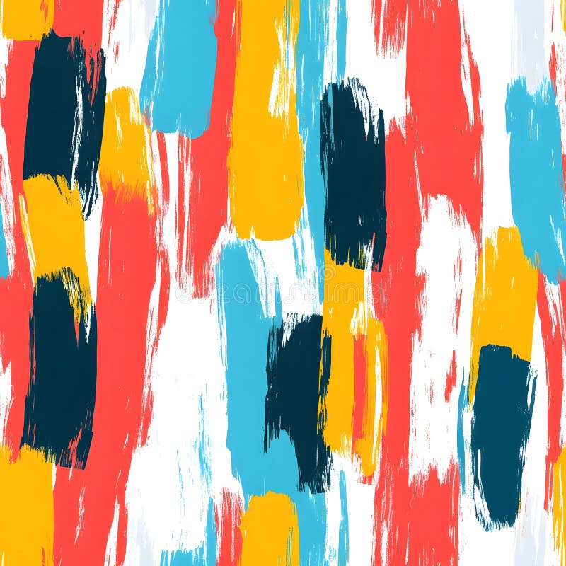Modern Brushstroke Texture. Abstract Pattern of Bold, Vertical ...